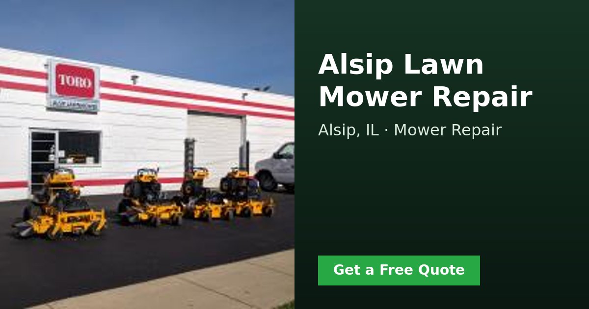 Alsip Lawn Mower Repair