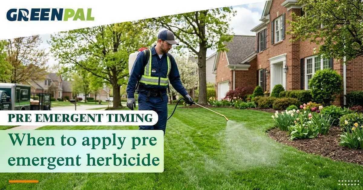 When to Apply Pre-Emergent Herbicide | GreenPal